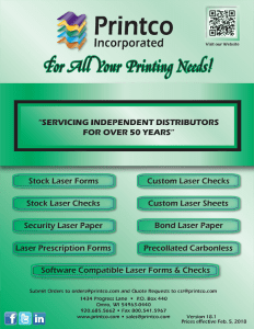 Product Catalogs | Printco